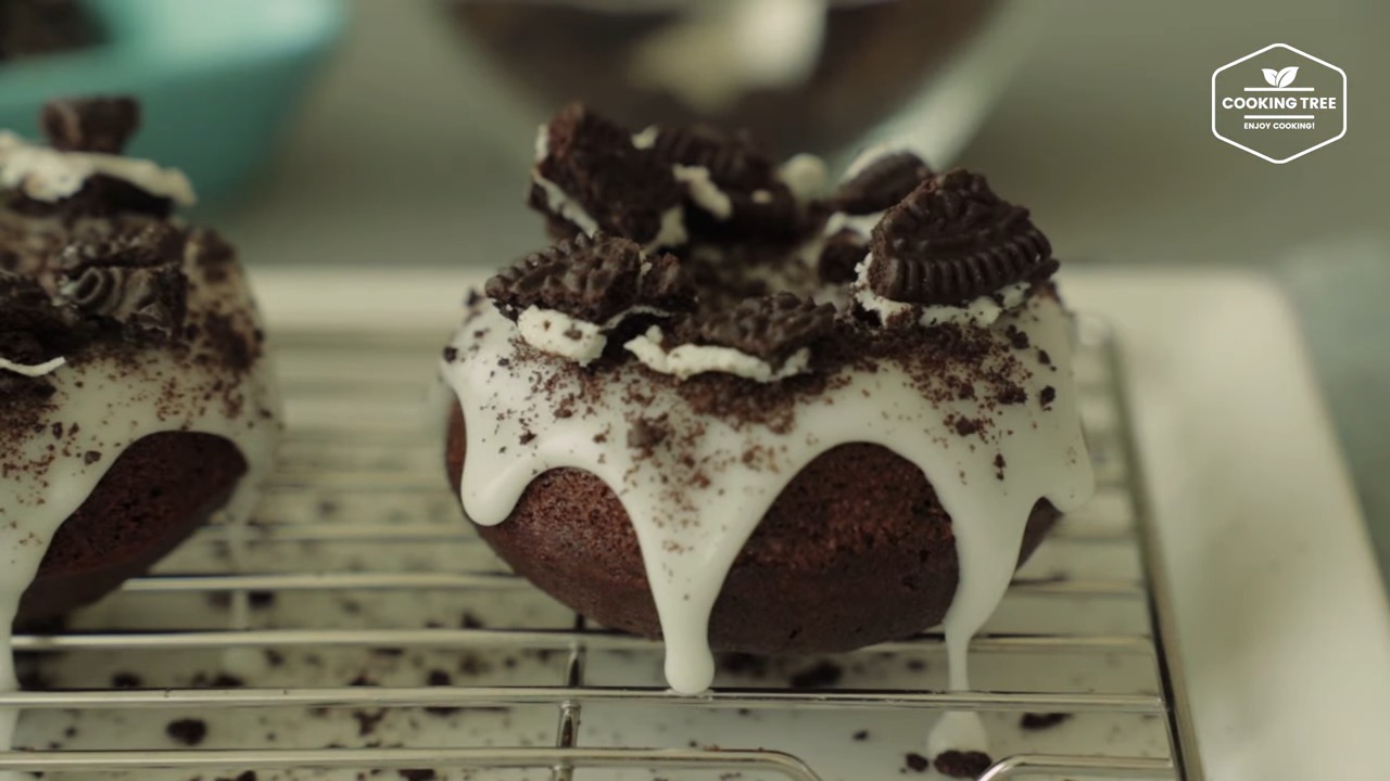 Baked Oreo Donuts Recipe