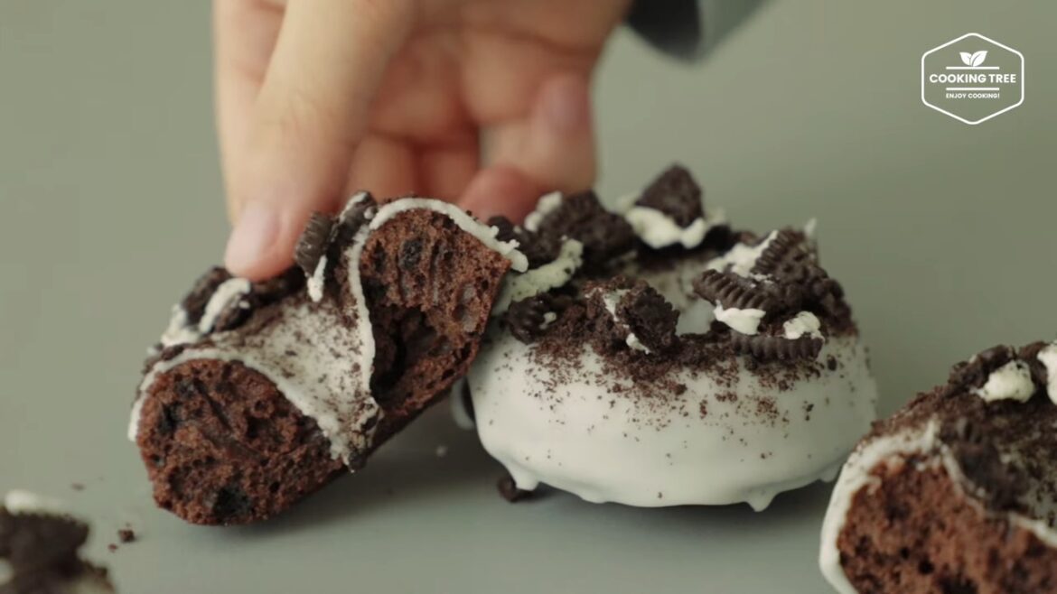 Baked Oreo Donuts Recipe