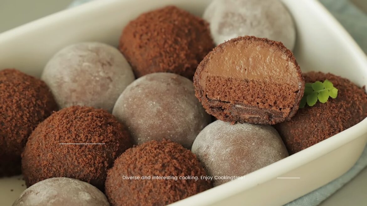 Chocolate Cream Rice Cake Recipe