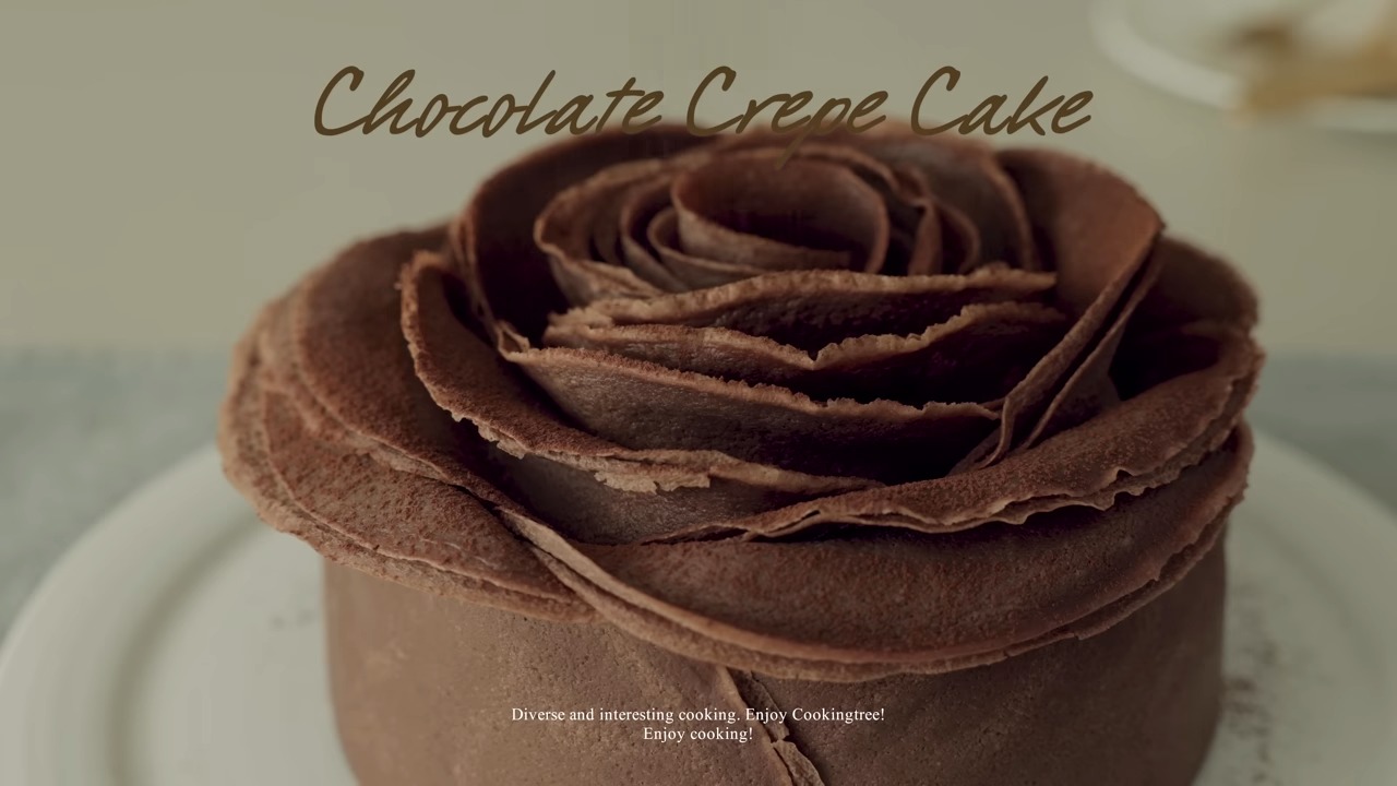 Chocolate Crepe Cake Recipe