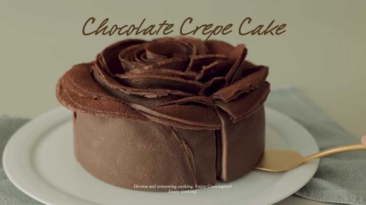 Chocolate Crepe Cake Recipe