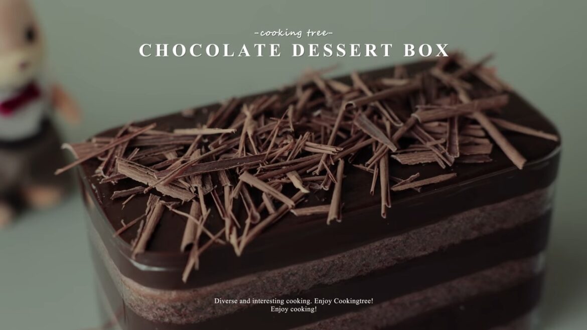 Chocolate Dessert Box (Flourless Chocolate Cake) Recipe