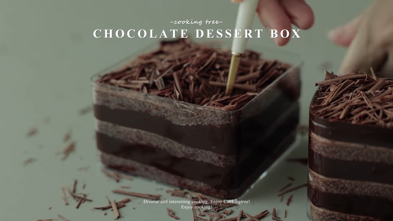 Chocolate Dessert Box (Flourless Chocolate Cake) Recipe
