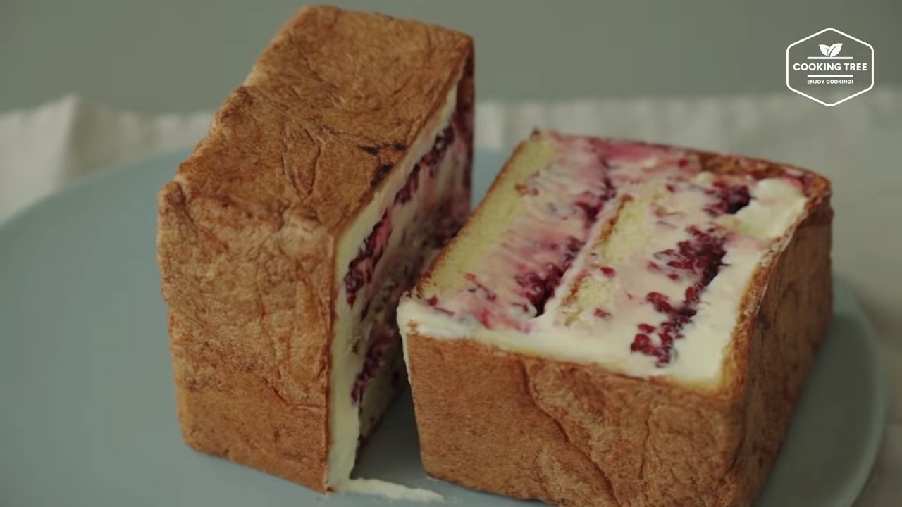 Cube Cream puffs Cake Choux Cake Recipe