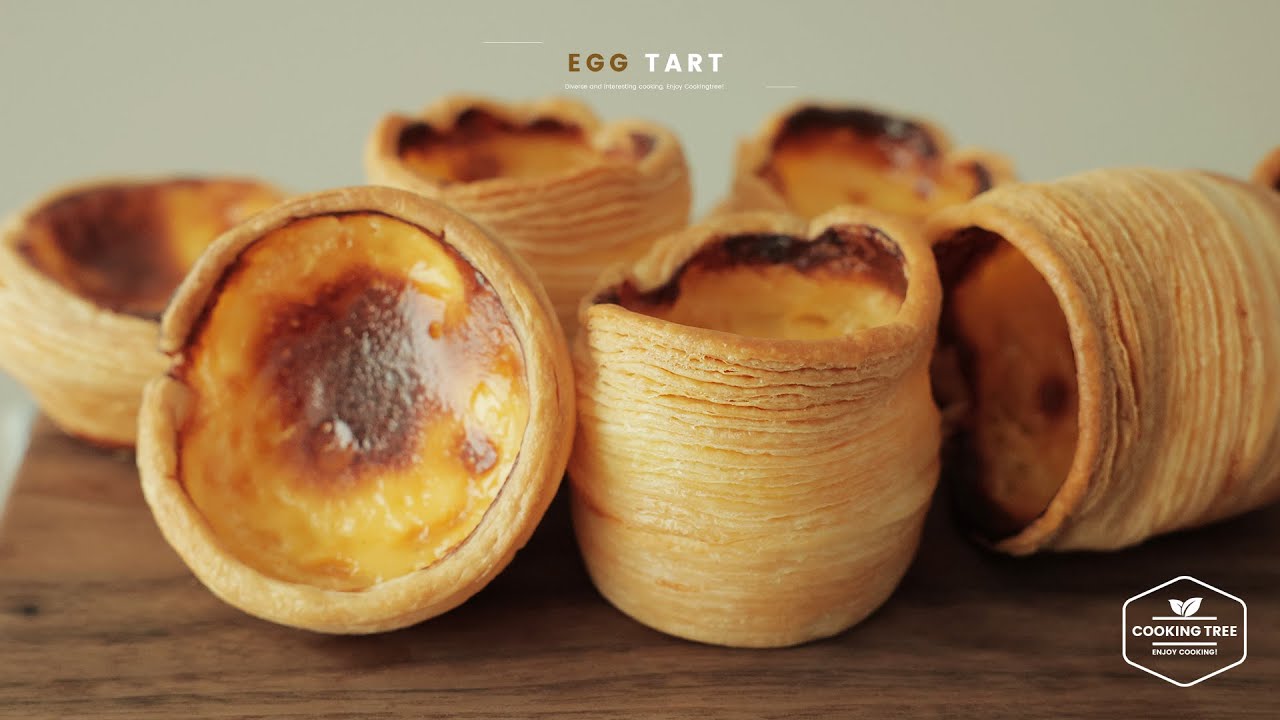 Egg Tart Recipe (Perfect Crispy!)