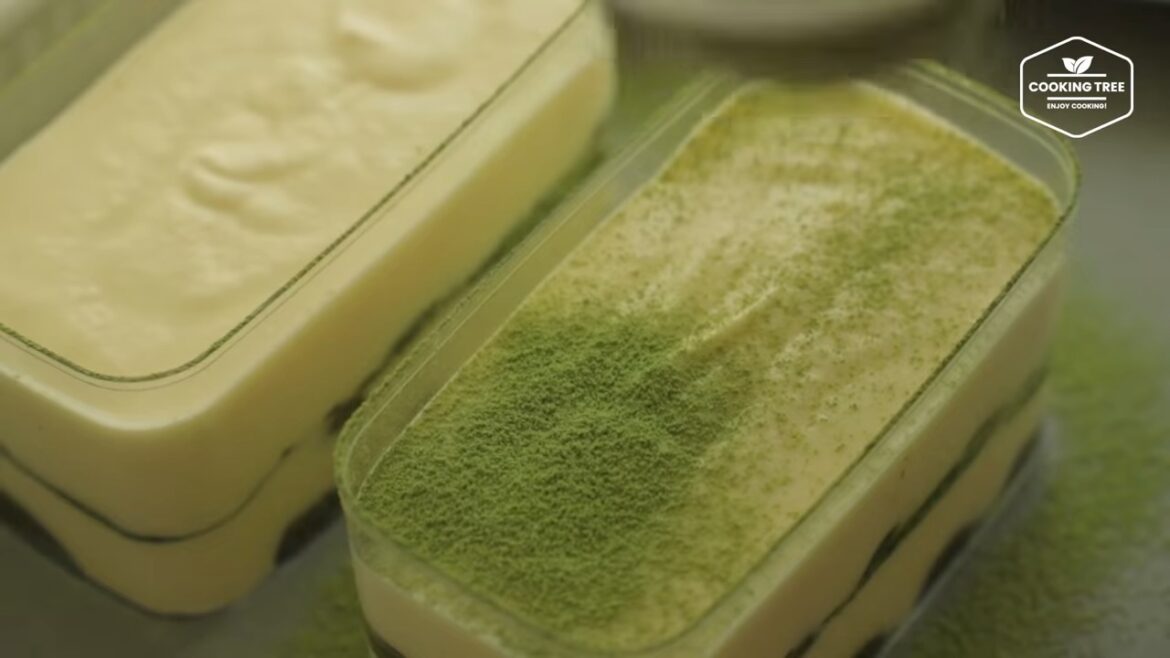 Green tea Tiramisu + Matcha Ladyfingers Recipe