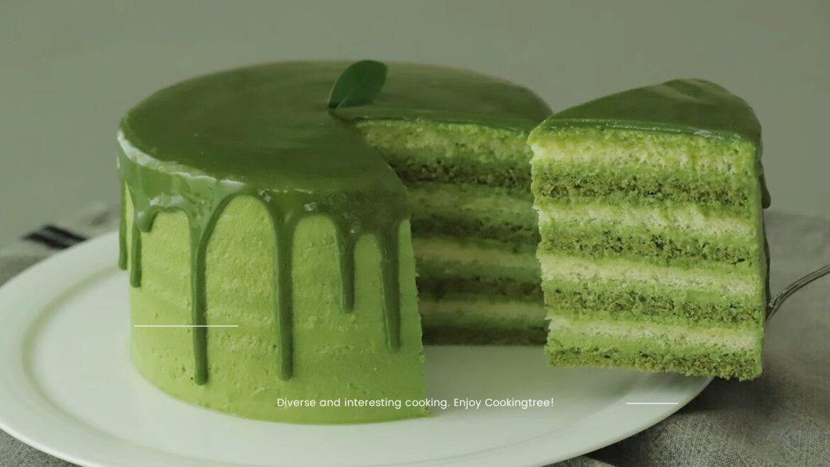 Green tea (Matcha) Cake Recipe