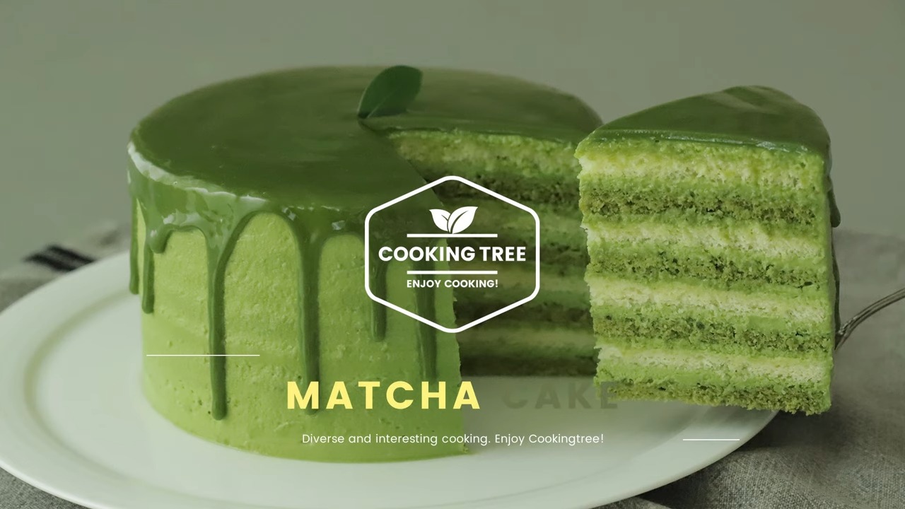 Green tea (Matcha) Cake Recipe