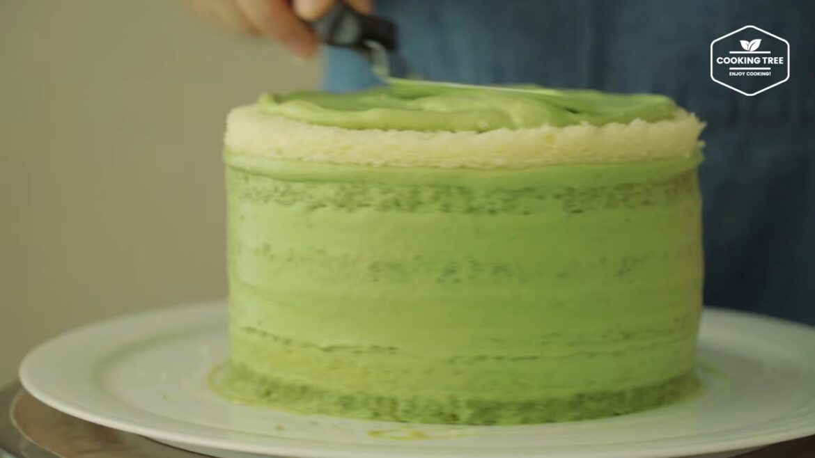 Green tea (Matcha) Cake Recipe