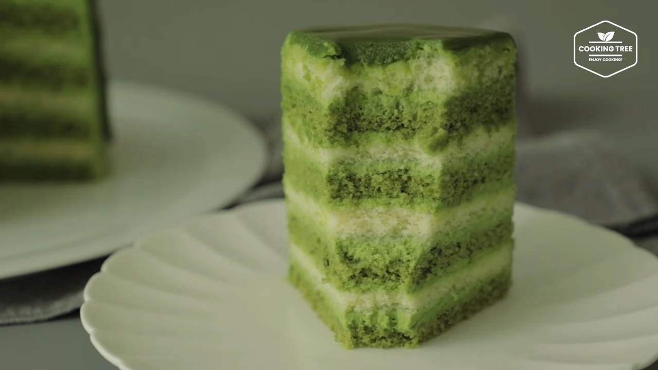 Green tea (Matcha) Cake Recipe