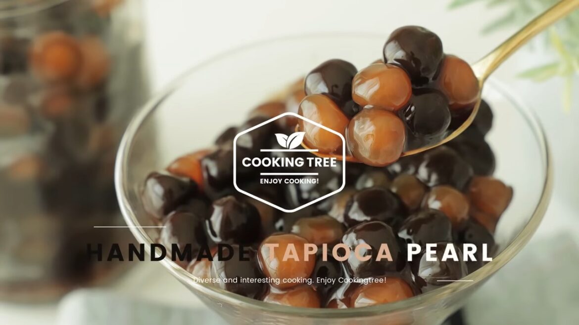 Handmade Tapioca Pearl (Boba) Recipe