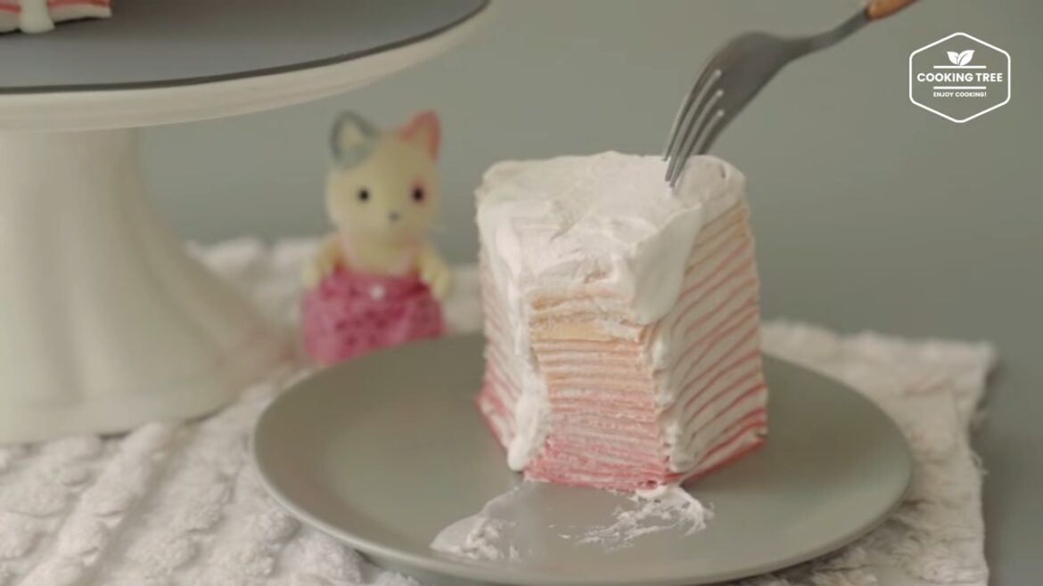 Heart Crepe Cake Recipe
