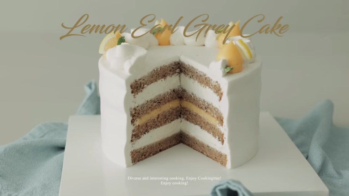 Lemon Earl Grey Cake Recipe