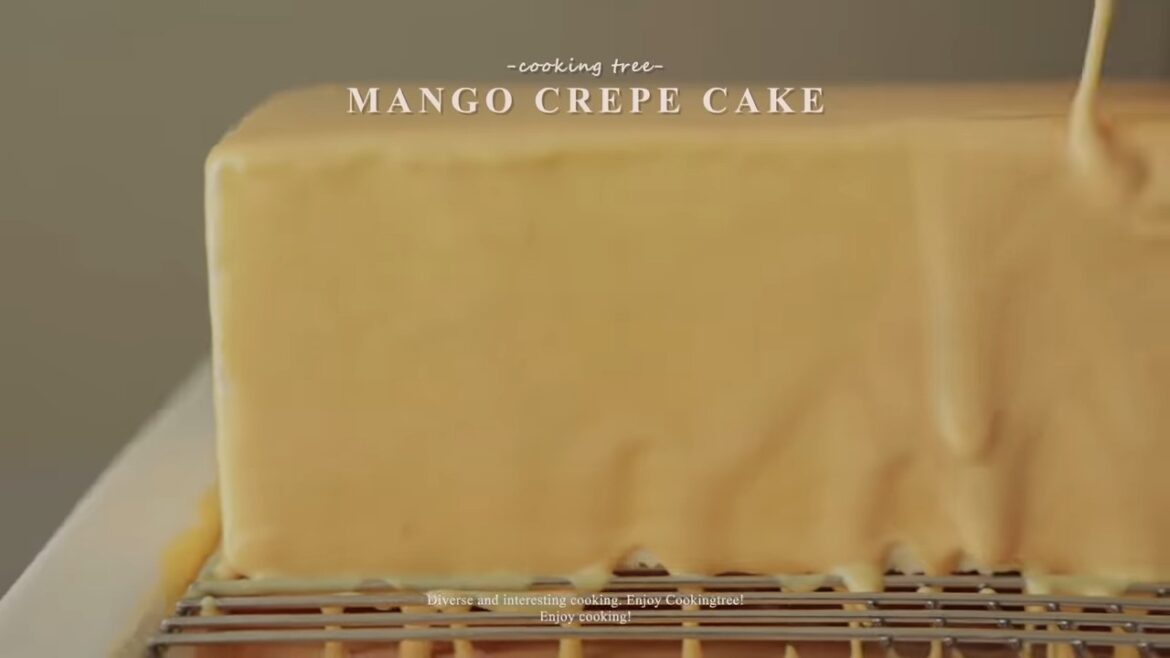 Mango Crepe Cake Recipe