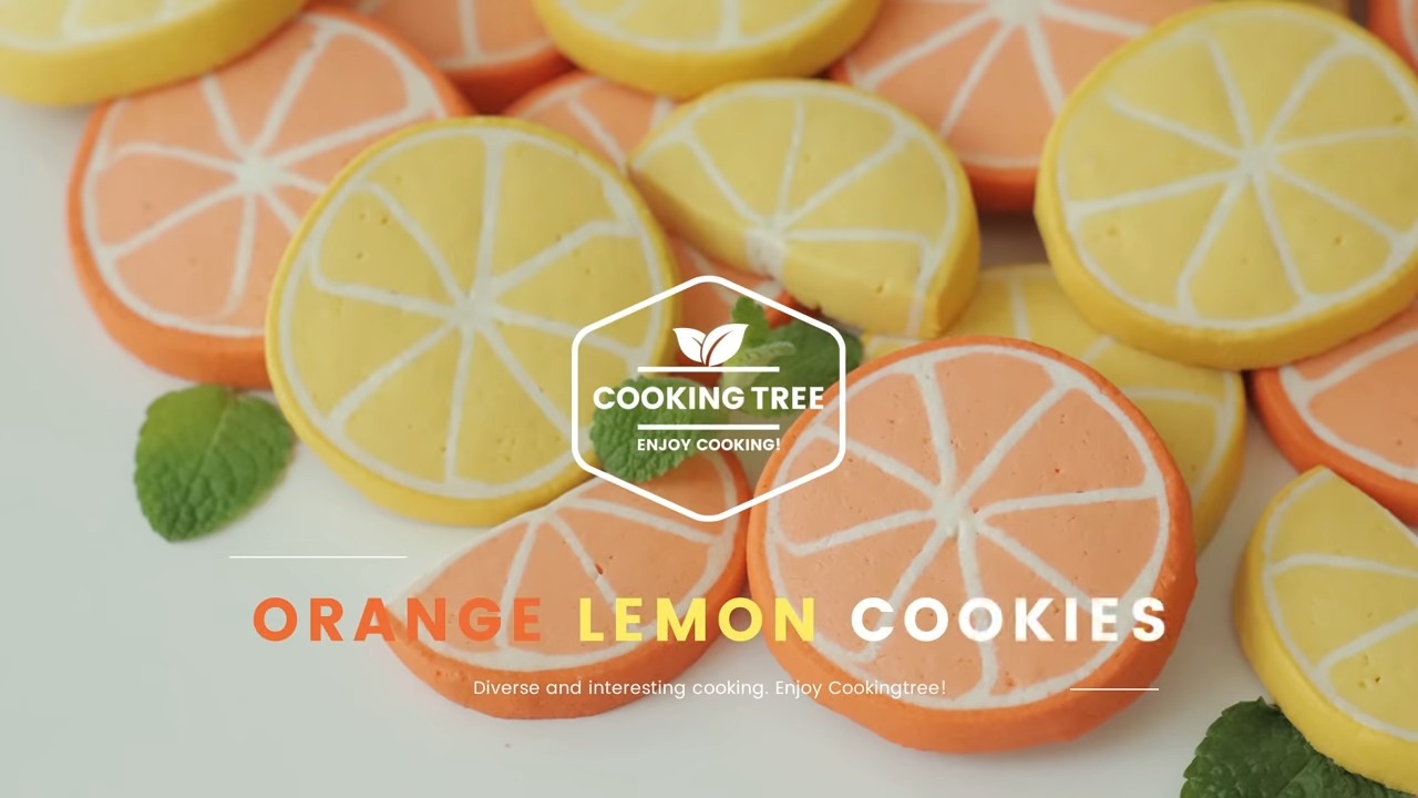 Orange & Lemon Shaped Cookies Recipe