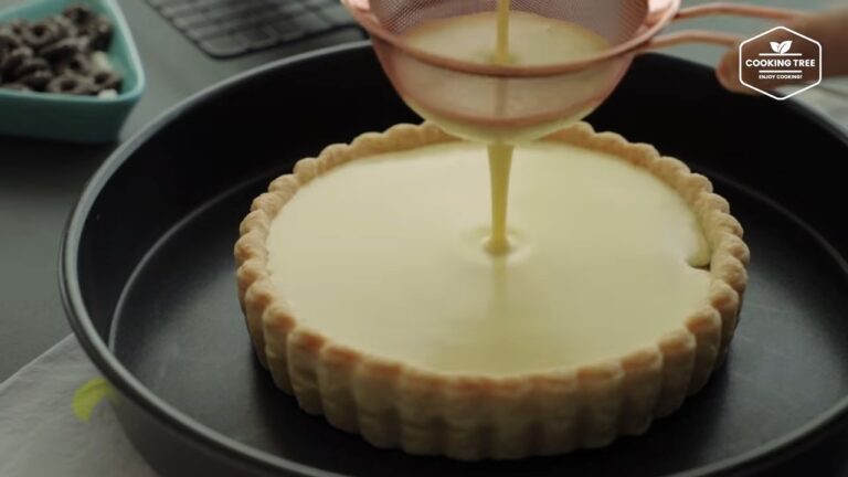 Oreo Cereal Cheese Tart Recipe