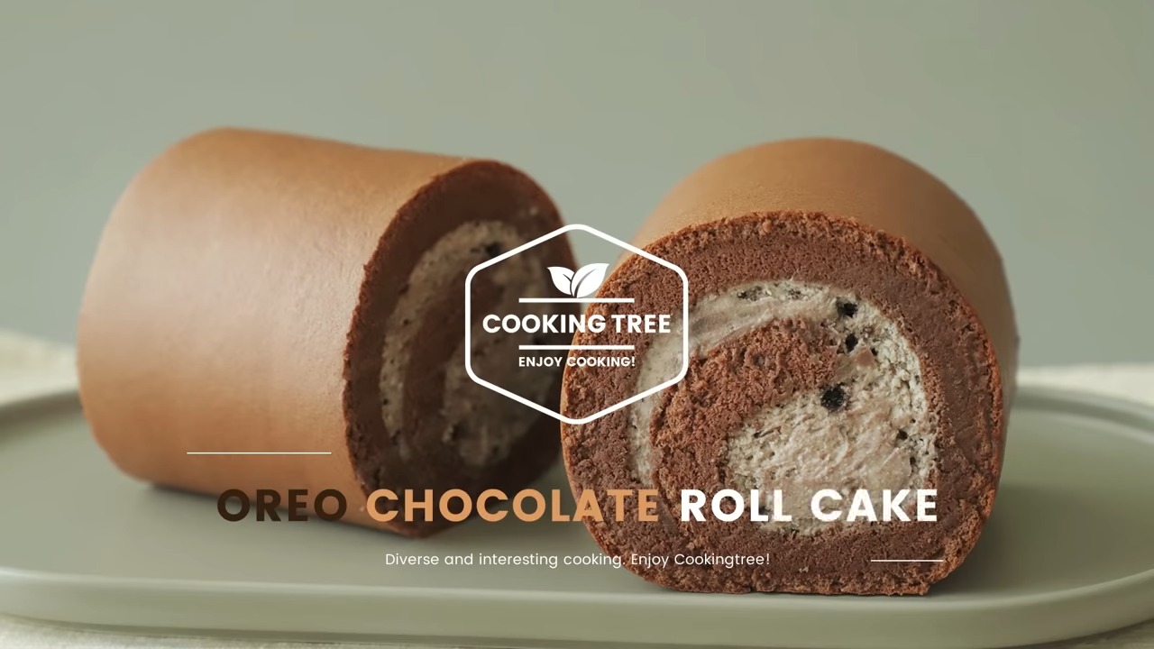 Oreo Chocolate Roll Cake Recipe