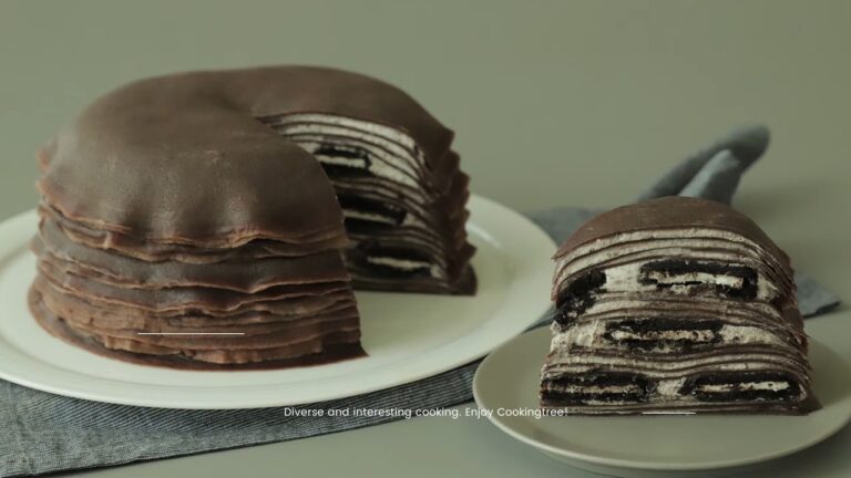 Oreo Crepe Cake Recipe