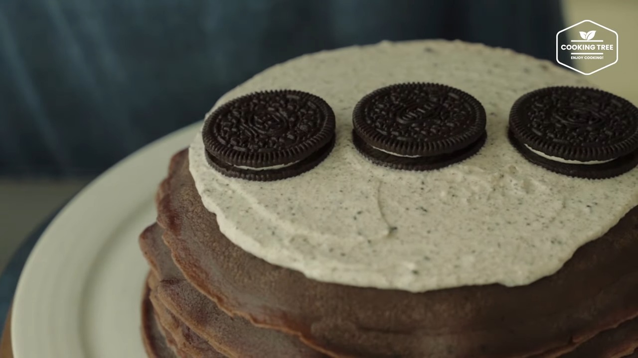 Oreo Crepe Cake Recipe