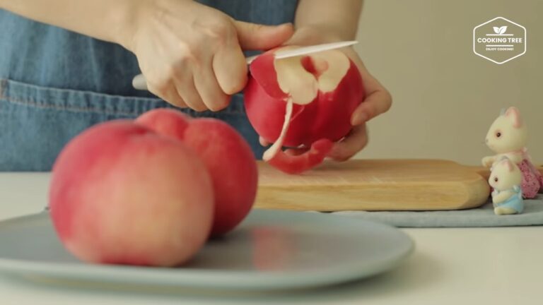 Peach Rice cake Recipe