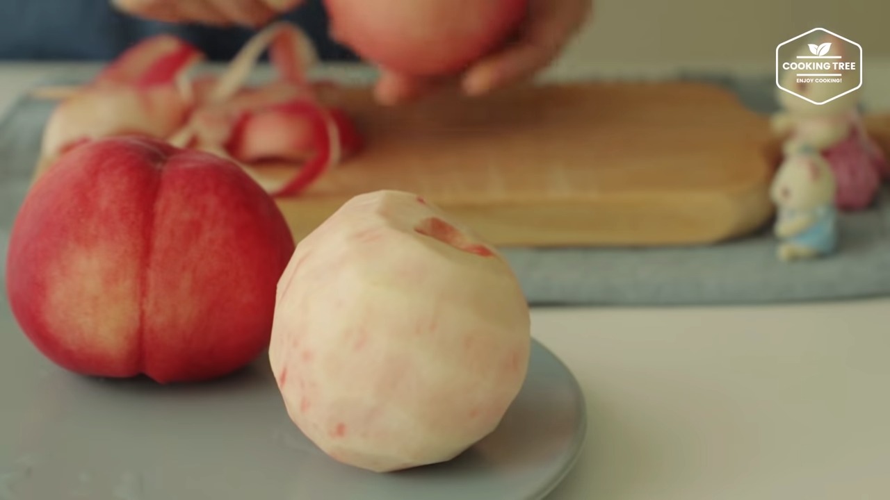 Peach Rice cake Recipe