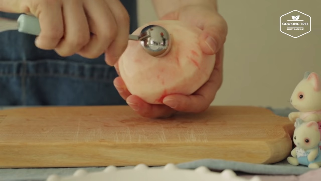 Peach Rice cake Recipe