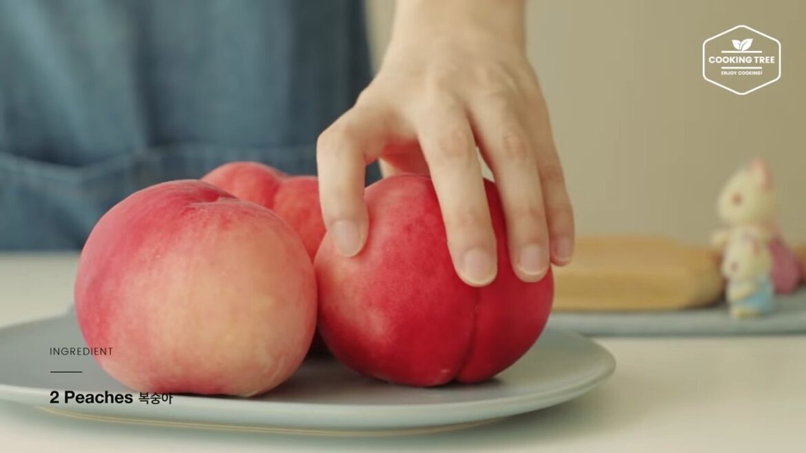 Peach Rice cake Recipe