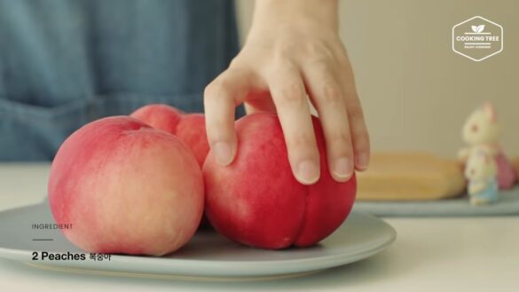 Peach Rice cake Recipe