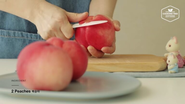 Peach Rice cake Recipe