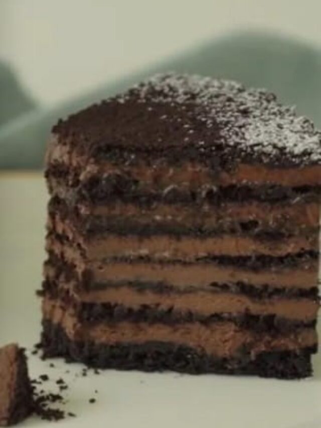 Oreo Chocolate Mousse Cake | Cooking Tree