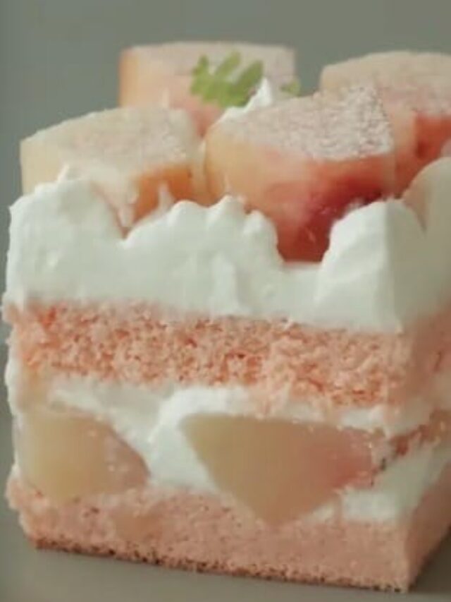 Peach Cake Recipe - Cooking Tree