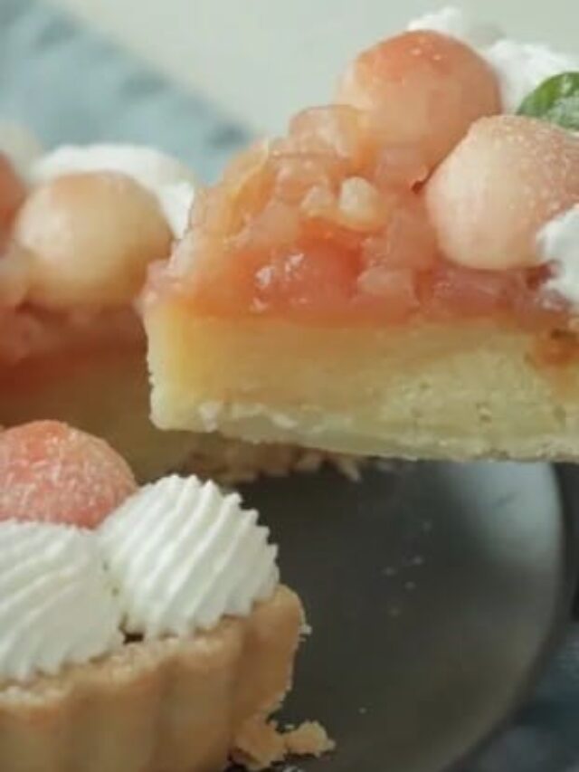 Peach Tart Recipe - Cooking Tree