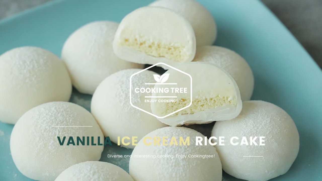 Vanilla Ice Cream Rice Cake Recipe