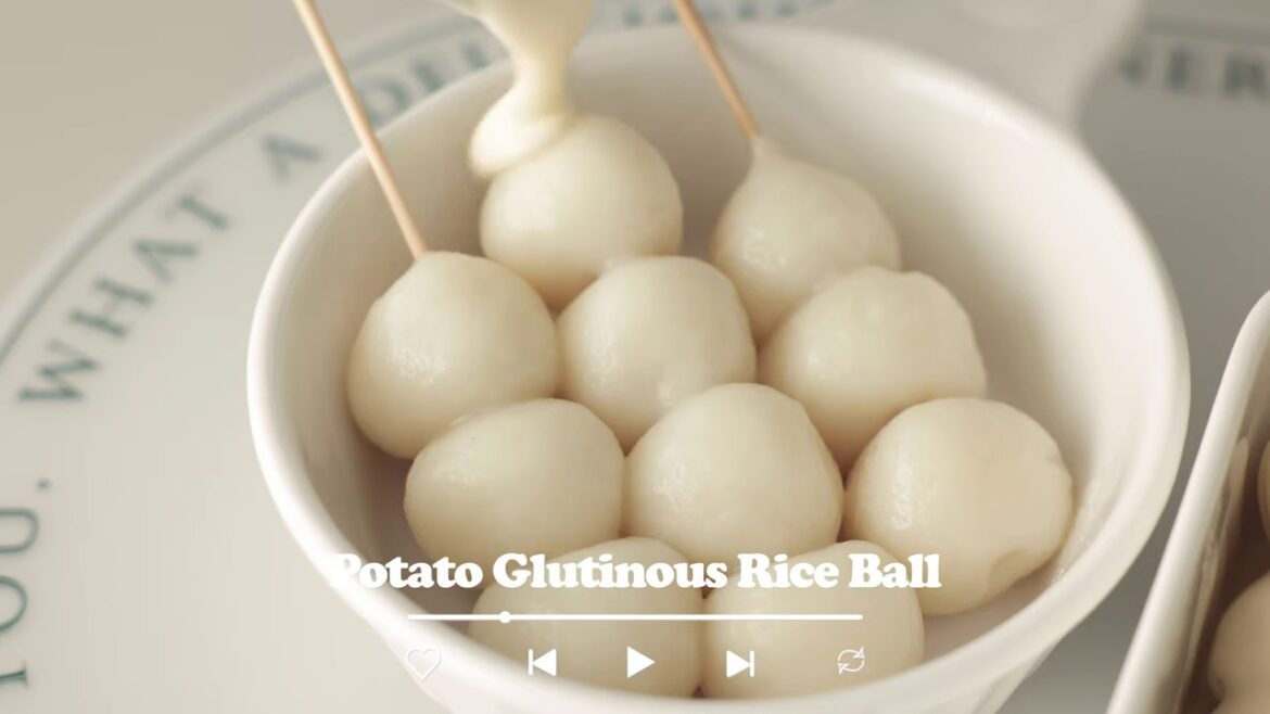 Potato Glutinous Rice Ball (Dango) Recipe