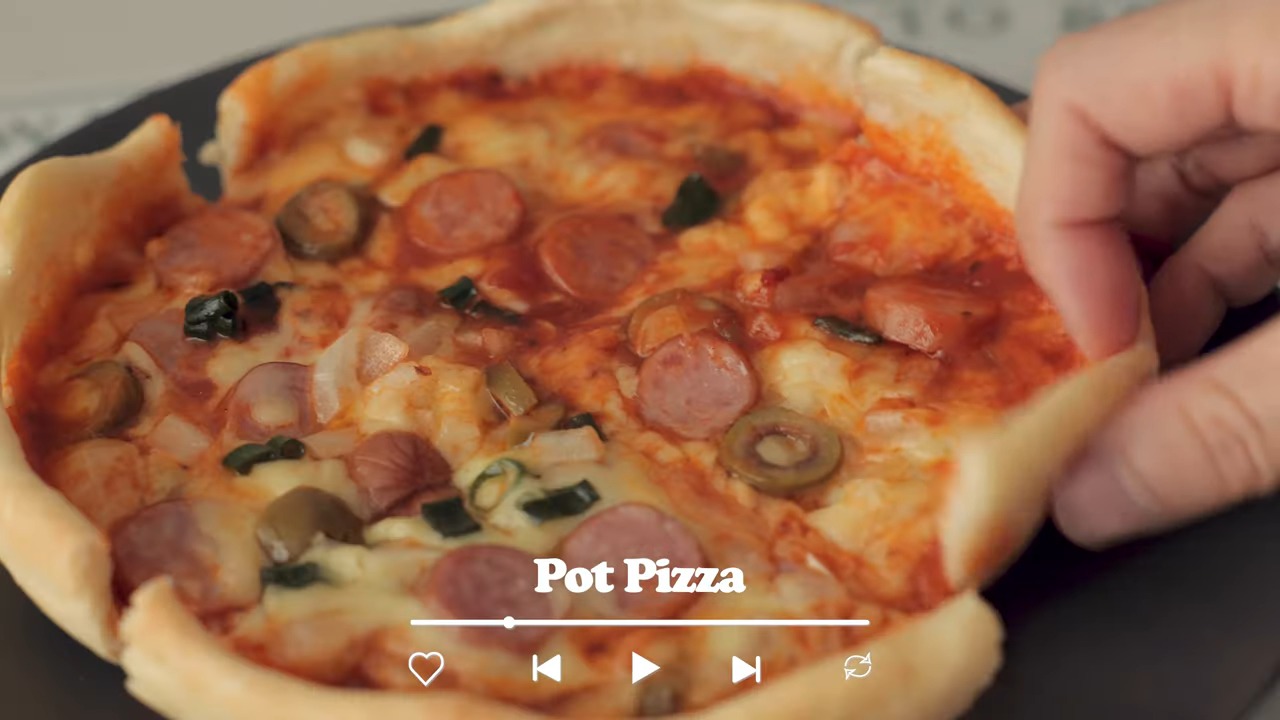 Easy Pot Pizza Recipe