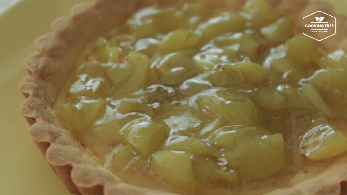 Green grape tart Recipe