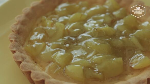 Green grape tart Recipe