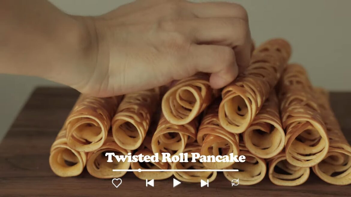 Twisted Roll Pancake Recipe