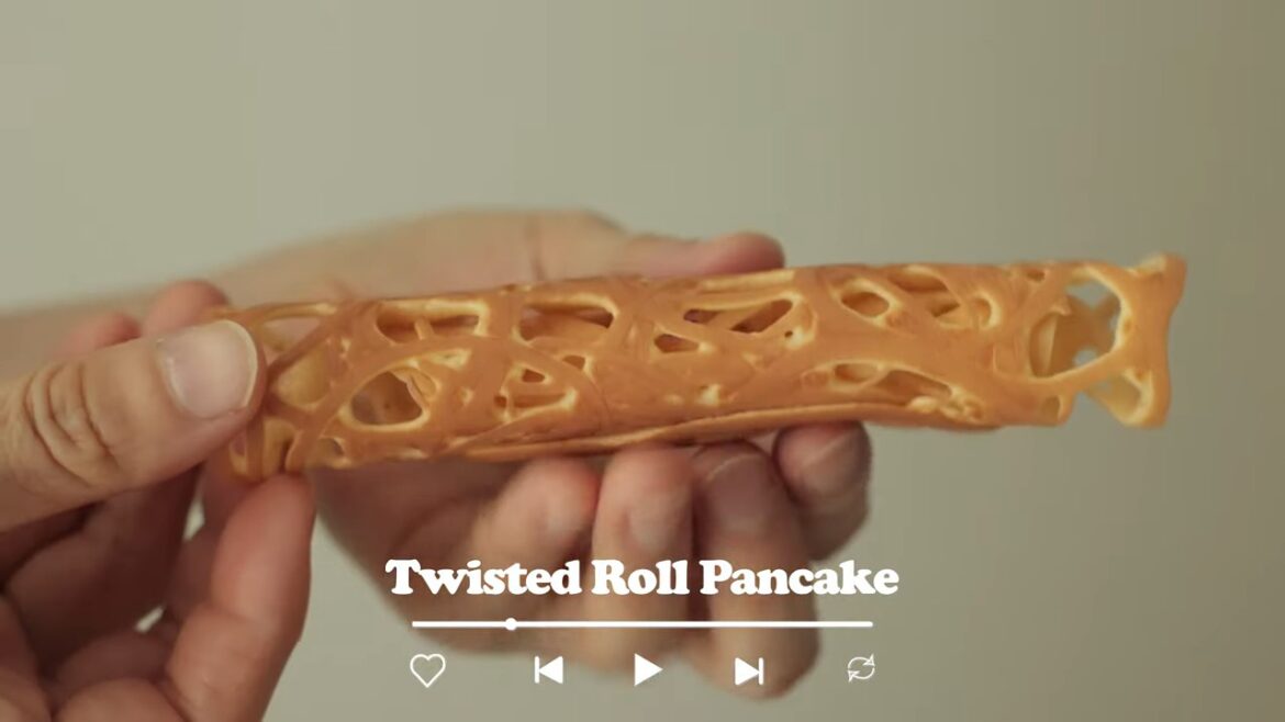 Twisted Roll Pancake Recipe