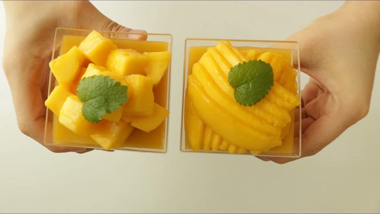 How to make Mango mousse cake with Cream cheese