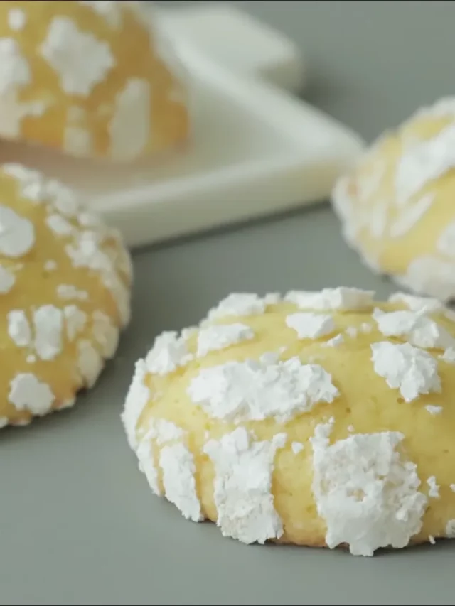 Soft Lemon Cookies Recipe - Cooking Tree