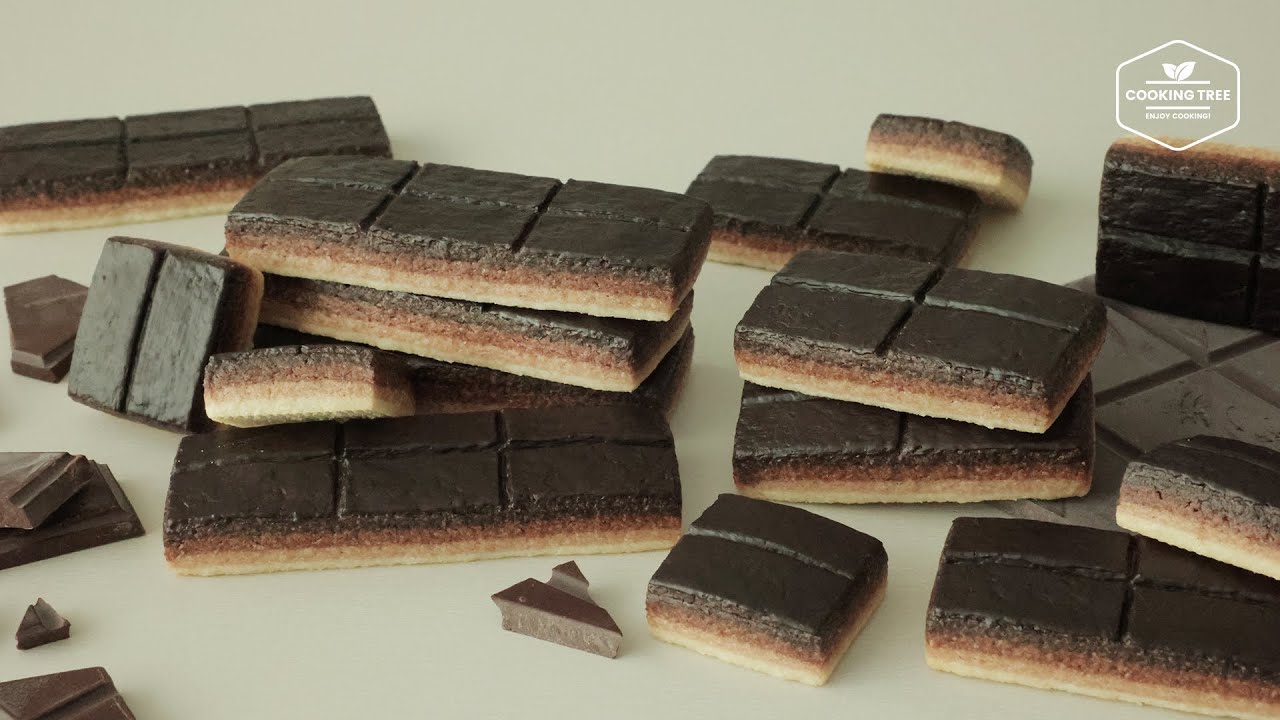4 Layers Chocolate Cookies Recipe